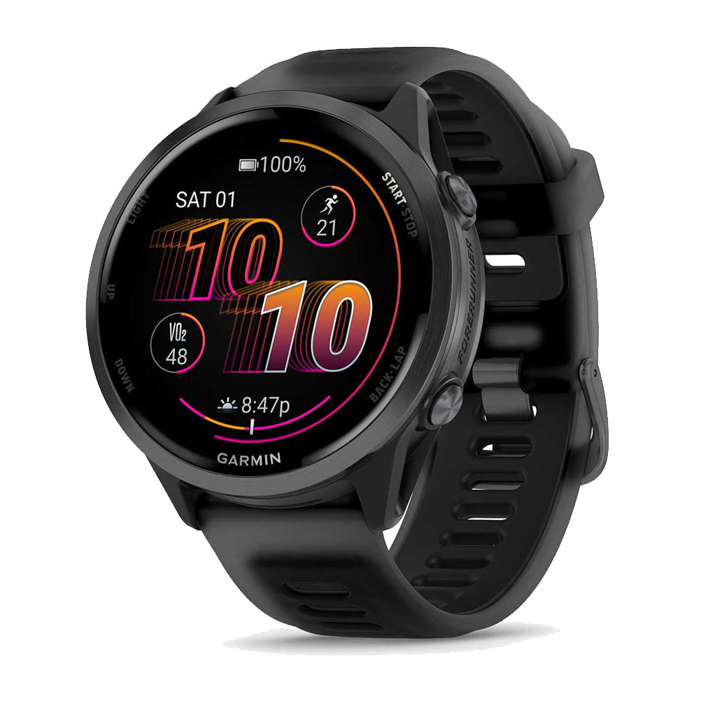Garmin Forerunner 570 Running Watch - 47mm Slate Grey/Translucent Blac ...
