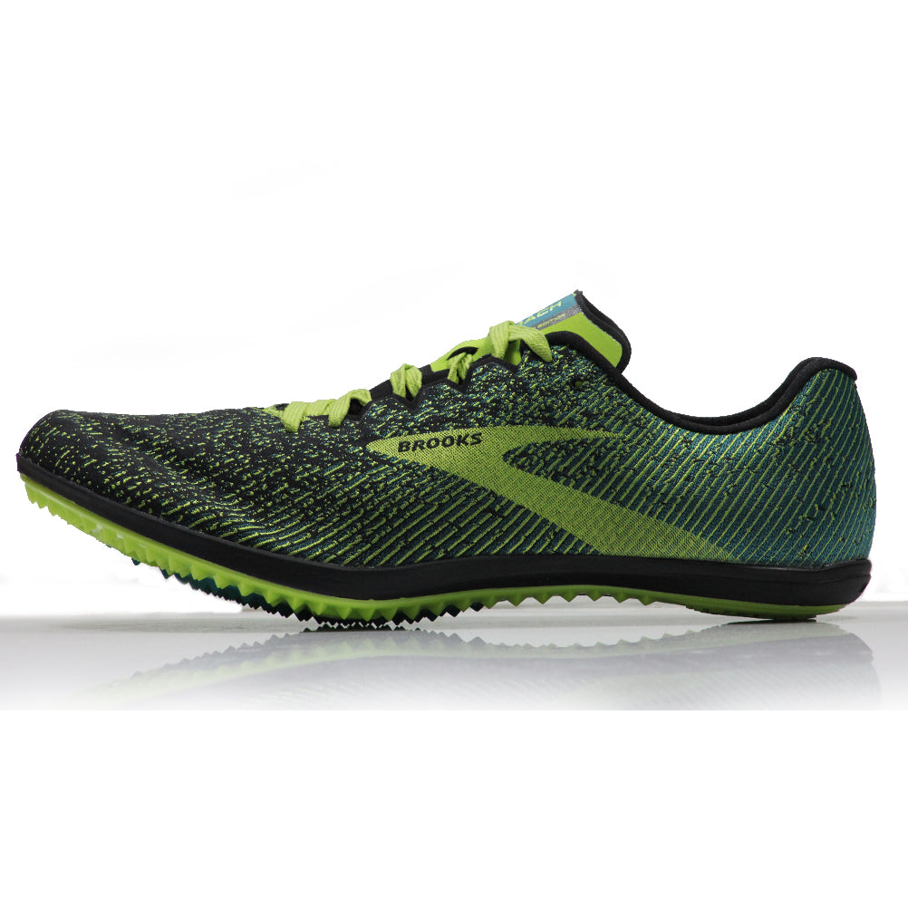 Brooks Mach 19 Men's Cross Country Running Spike - Black/Shoots/Blue G ...