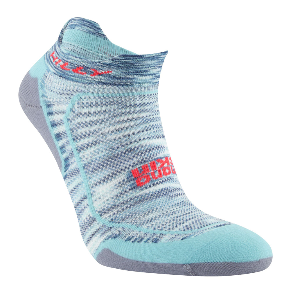 Hilly Lite Comfort Socklet Women's Running Sock - Peacock/Nickel – The ...