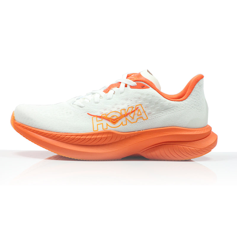 Hoka One One Mach 6 Men's Running Shoe - Frost/Lava – The Running Outlet
