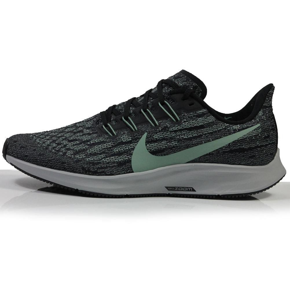 Nike Air Zoom Pegasus 36 Men's Running Shoe - Black/Wolf Green – The ...