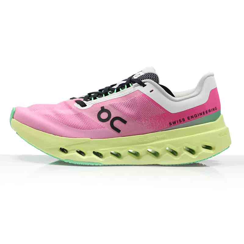 On Cloudsurfer Next Women's Running Shoe - Pink/Limelight – The Running ...