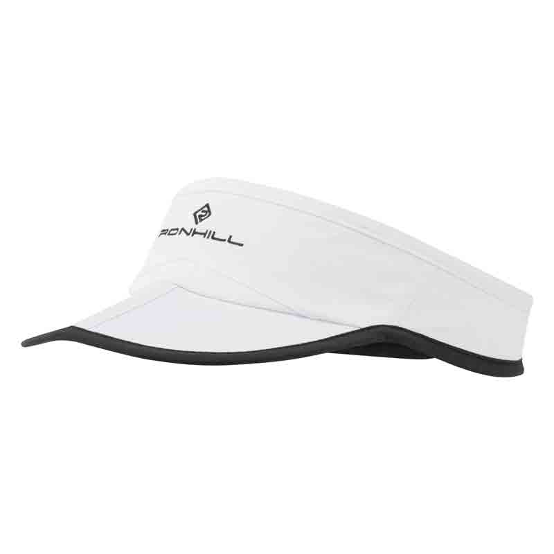 Ronhill Sun Running Visor - White/Black – The Running Outlet