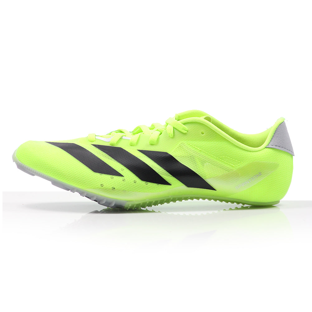 adidas Sprintstar Unisex Track Spike - Lucid Lemon/Core Black/Halo Sil ...
