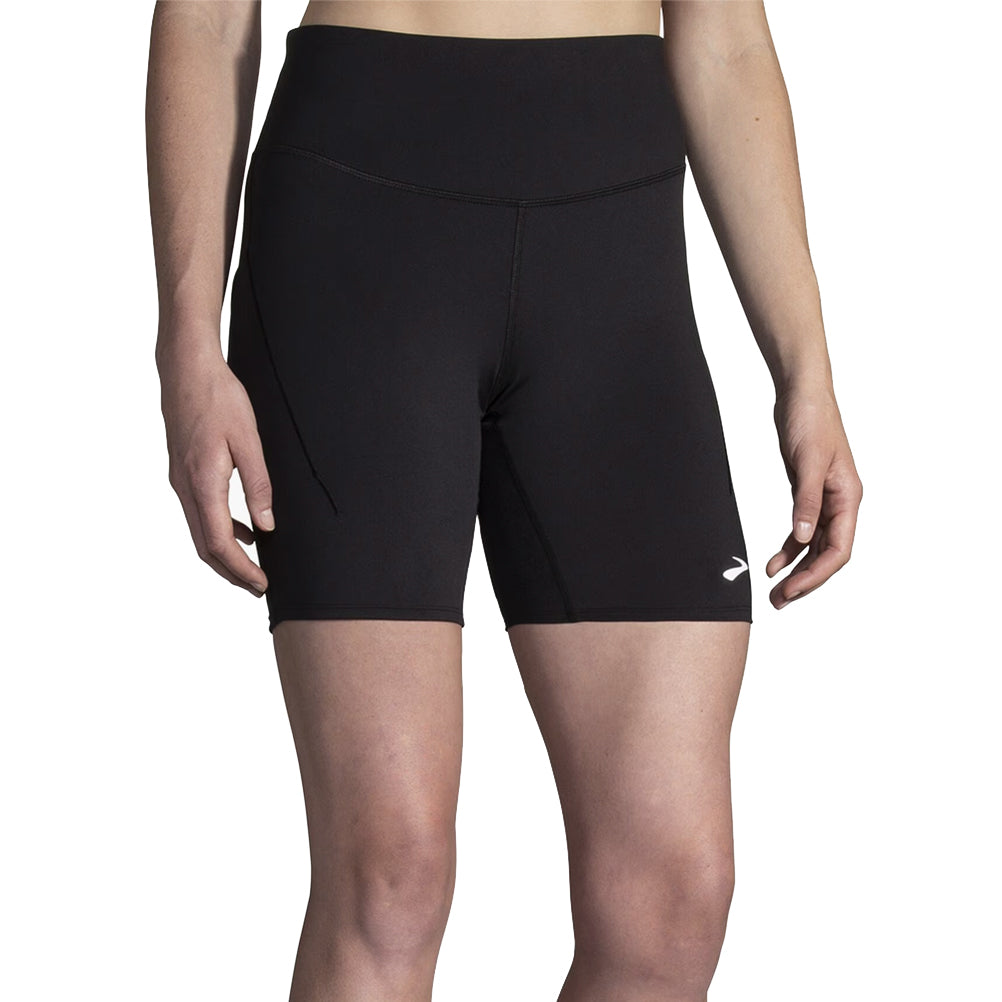 Brooks Spark 8inch Women's Running Short Tight - Black – The Running Outlet
