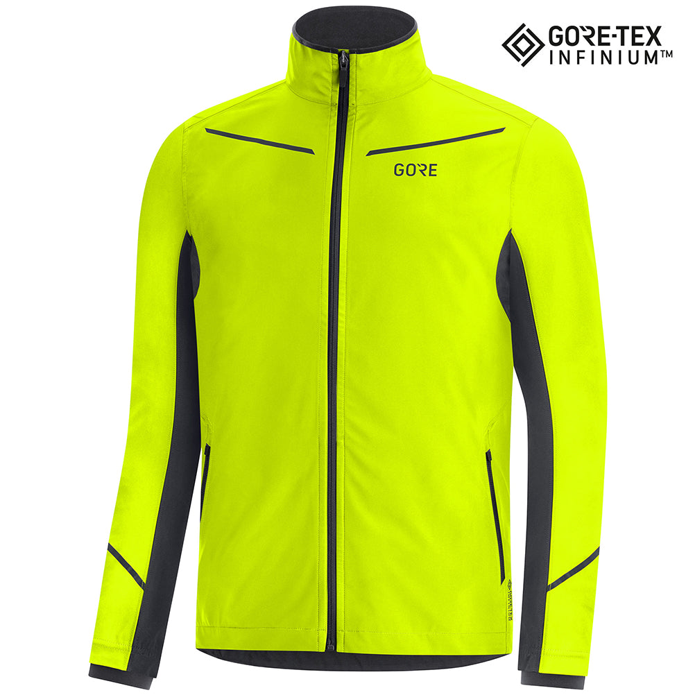 Gore Wear R3 Partial Gore-Tex Infinium Men's Running Jacket - Neon Yel ...