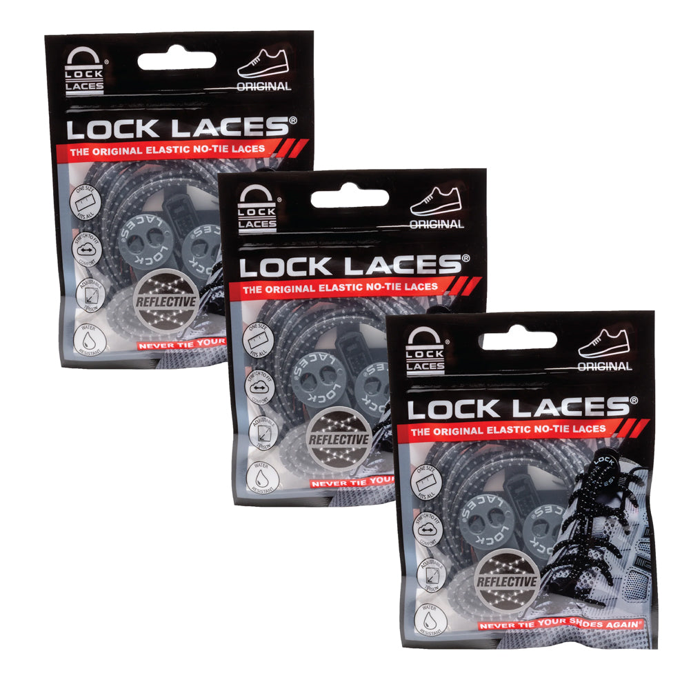 Lock Laces - Reflective – The Running Outlet