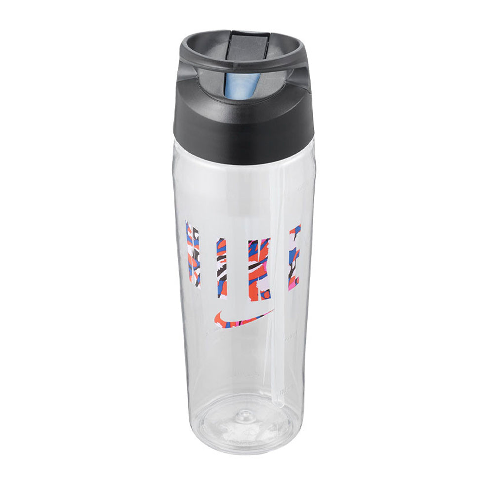 Nike Hypercharge Straw Water Bottle - Clear/Pink/Multi – The Running Outlet