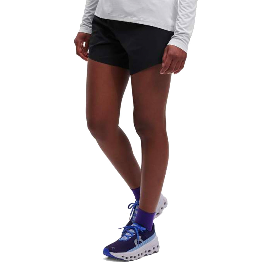 On Running 5inch Women's Running Short - Black – The Running Outlet