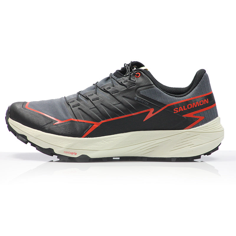 Salomon Thundercross Gore-Tex Men's Trail Shoe - Turbulence/Black/Cher ...